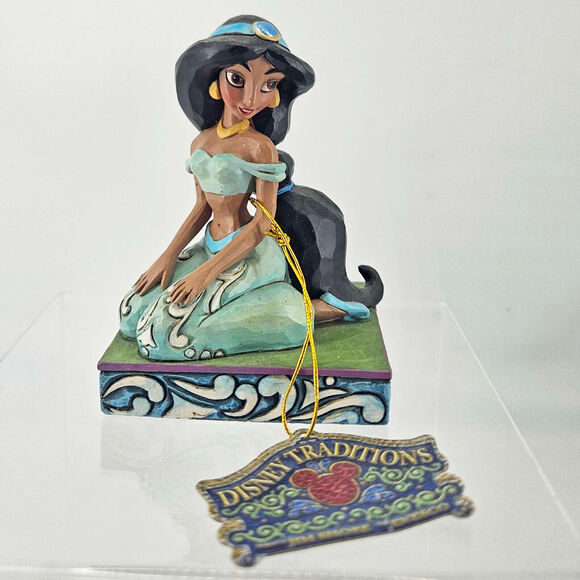 Jim Shore | Holiday | Rare Disney Tradition Jim Shore Aladdin Jasmine ...